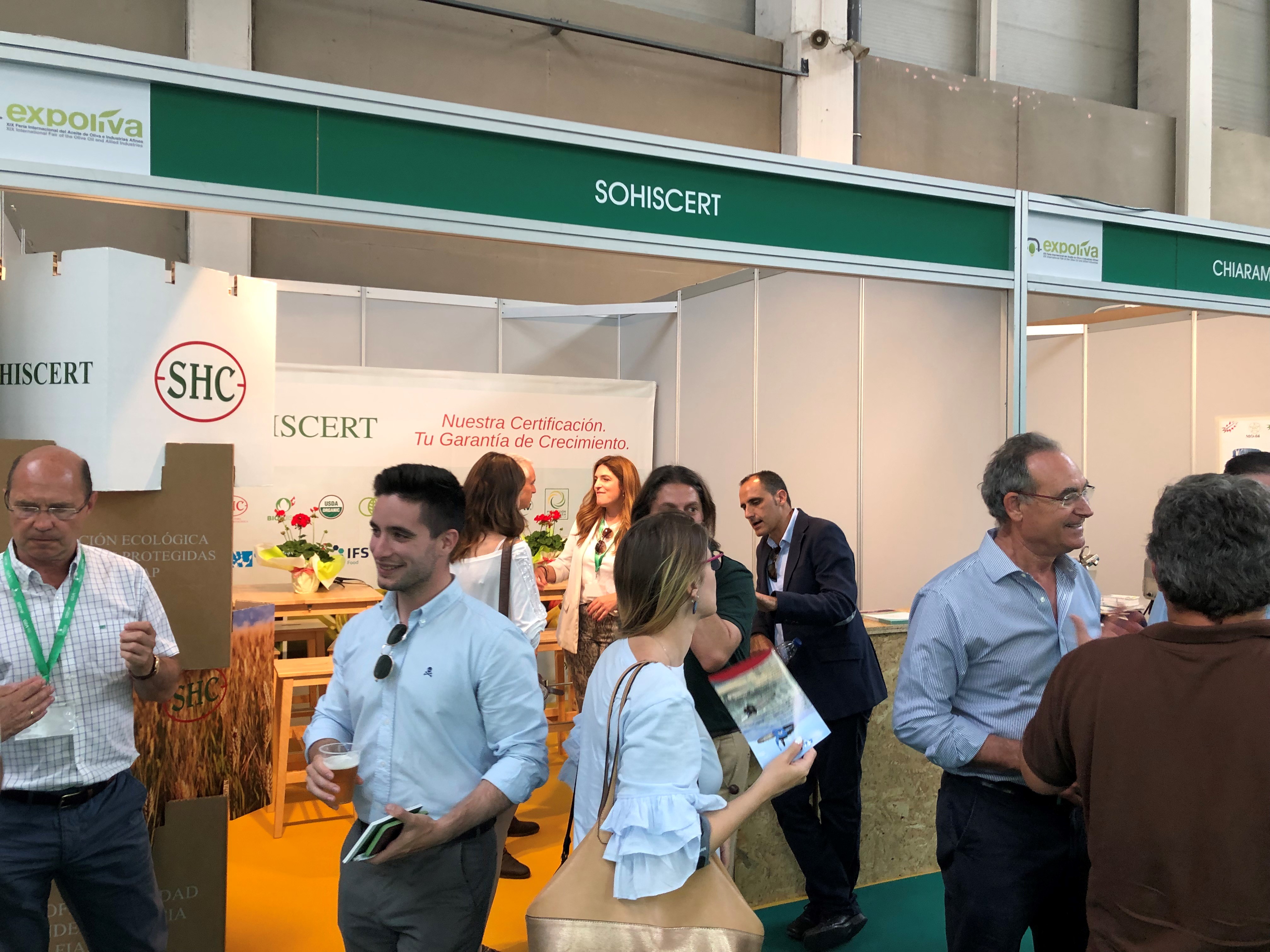 SOHISCERT con el sector del AOVE en EXPOLIVA